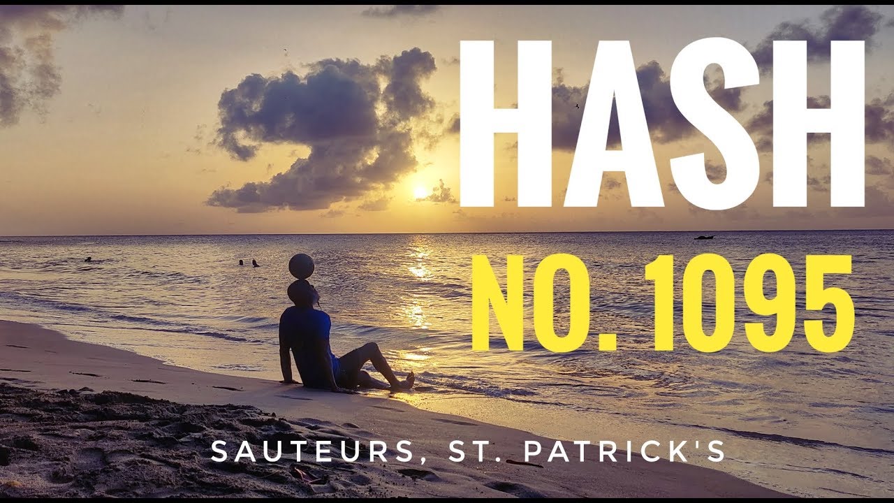 Hash No. 1095 - 20-Jul-2019 (Davi Beach Hash, GRENADA) - YouTube