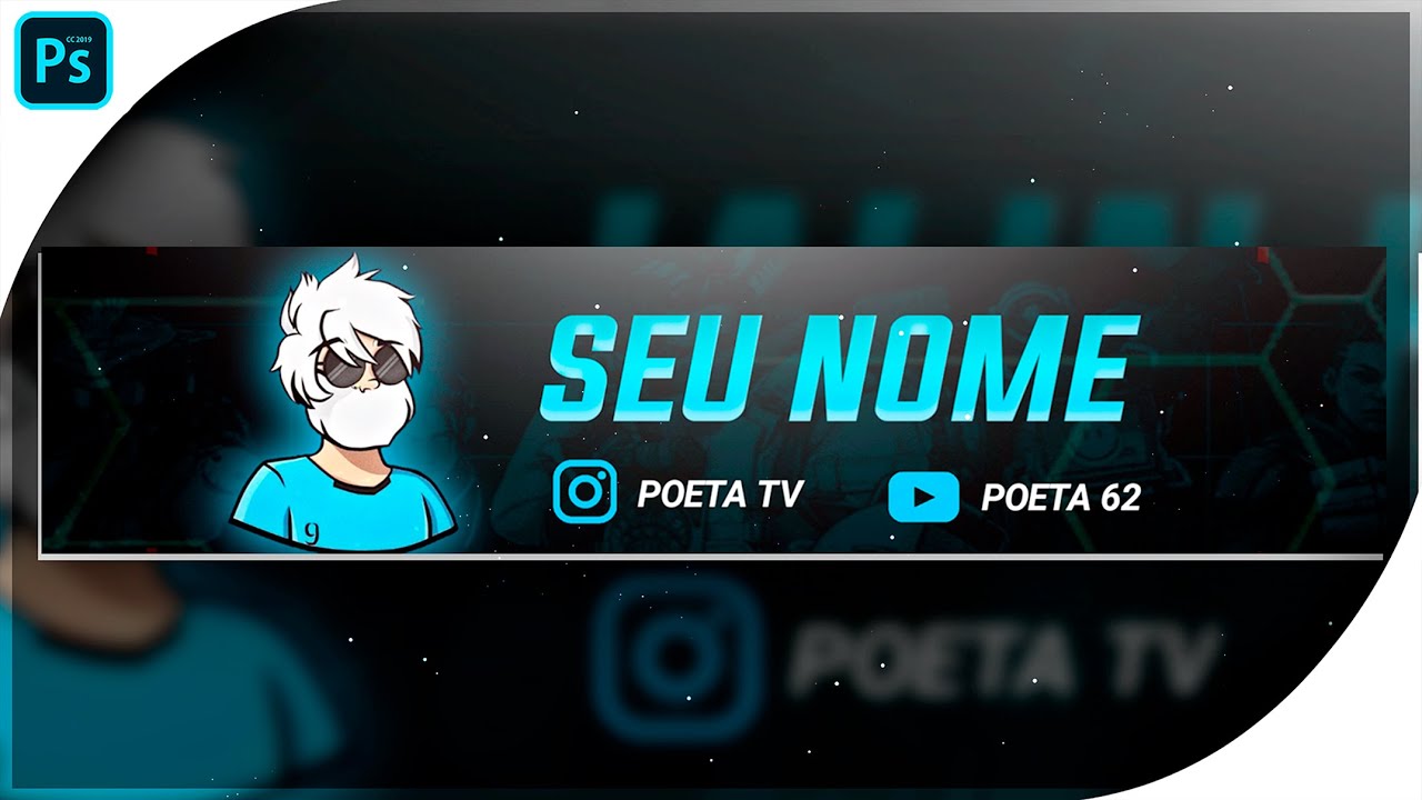 Como Fazer Banner Para Canal No Youtube Banner De Free Fire
