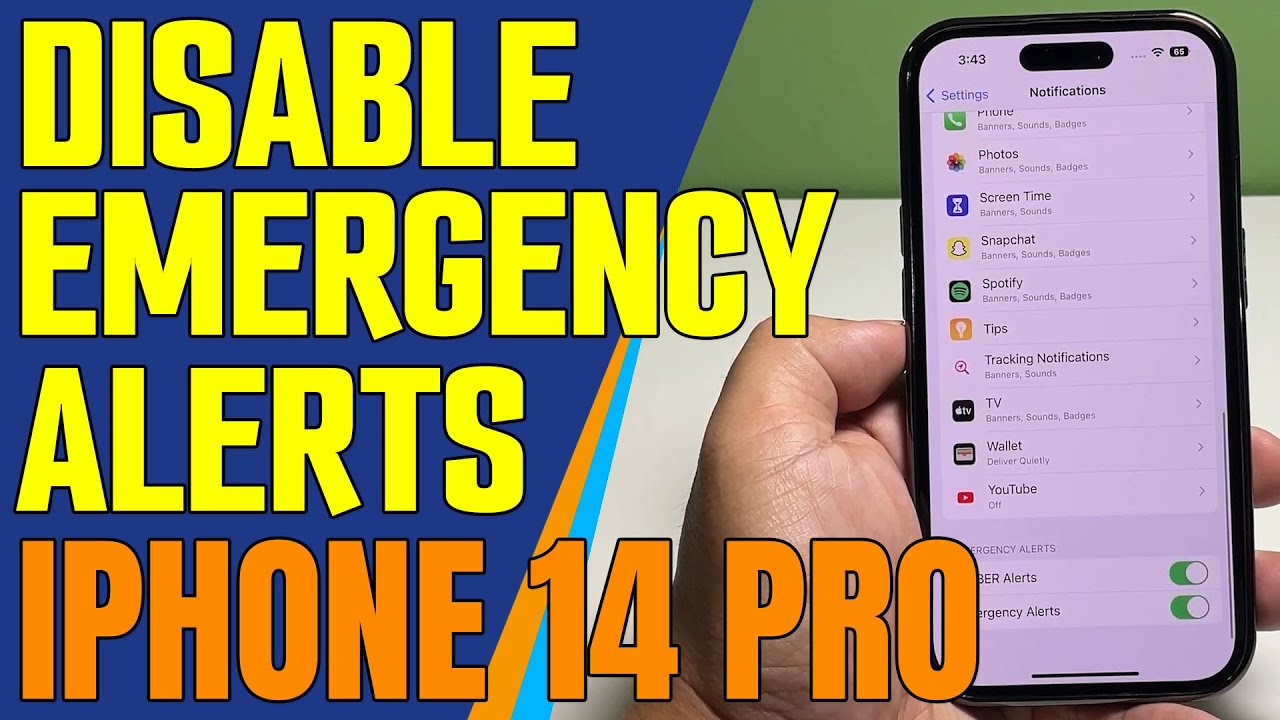 How To Turn Off Emergency Alerts On Apple IPhone 14 Pro YouTube how-to-turn-off-emergency-alerts-on-apple-iphone-14-pro-youtube