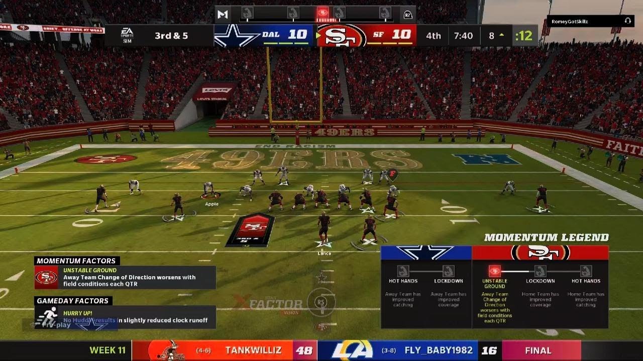 Madden NFL 22 Momentum Meter Burst!! - YouTube