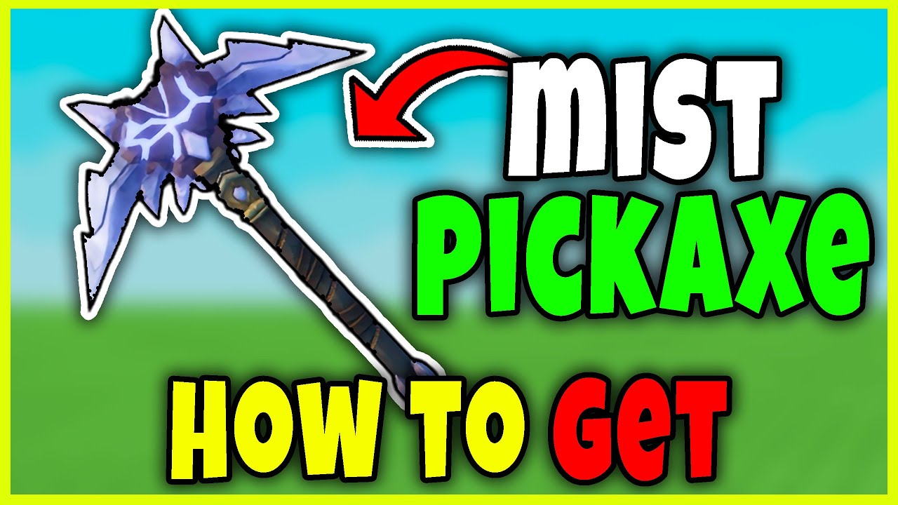 How to GET MIST PICKAXE in THE FORGE - BEST PICKAXE for GRIND Roblox ...