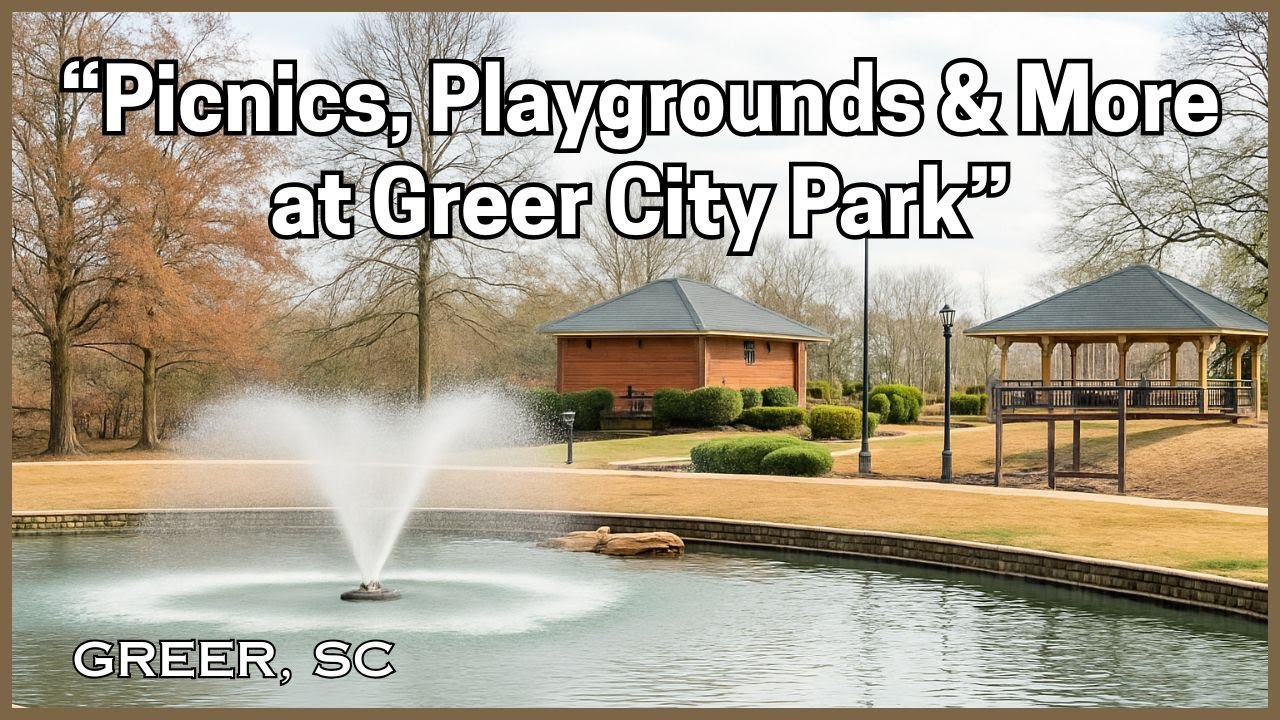 Greer City Park, - Greer, SC - YouTube