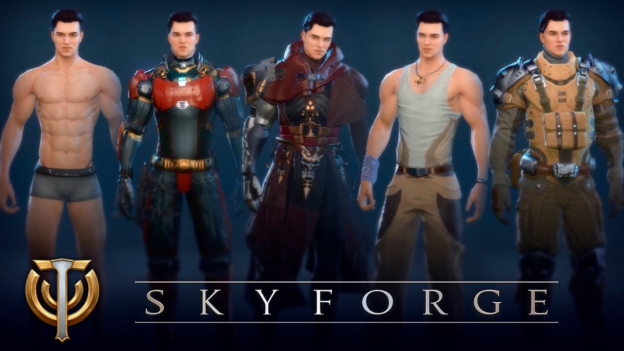 Skyforge (Free MMORPG): Market Update - Male Outfits Preview (OB Russia ...