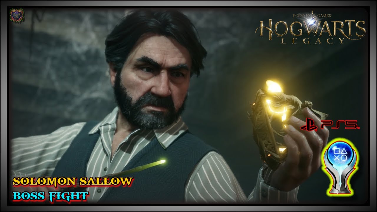 SOLOMON SALLOW | Hogwarts Legacy Boss Fight | Gameplay Español | PS5 ...