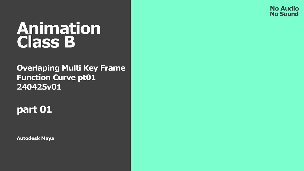 Overlaping Multi Key Frame Function Curve pt01 cB 240425v01 - YouTube