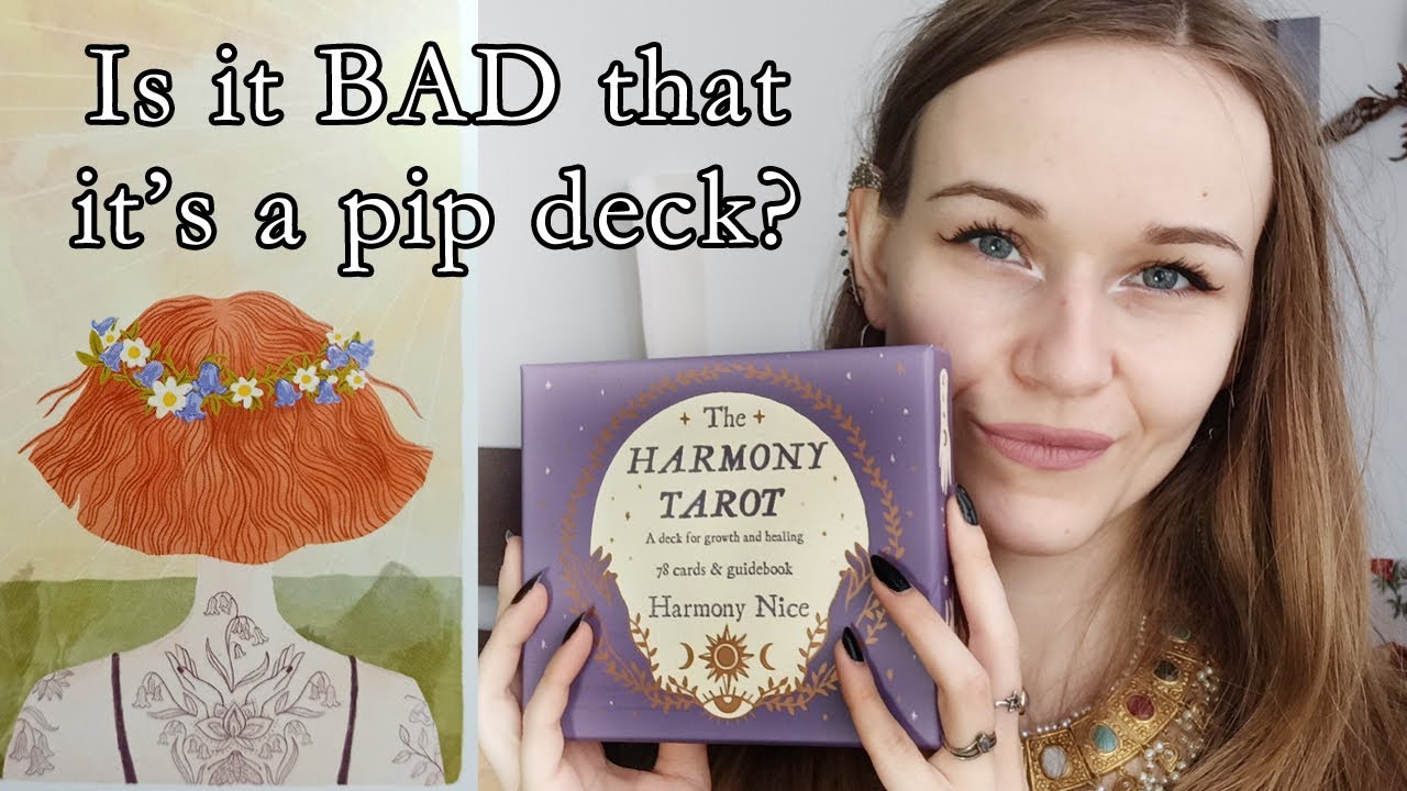 Harmony Nice's Tarot Deck: My REVIEW + UNBOXING 🌿 🔮 | Anya Esma - YouTube