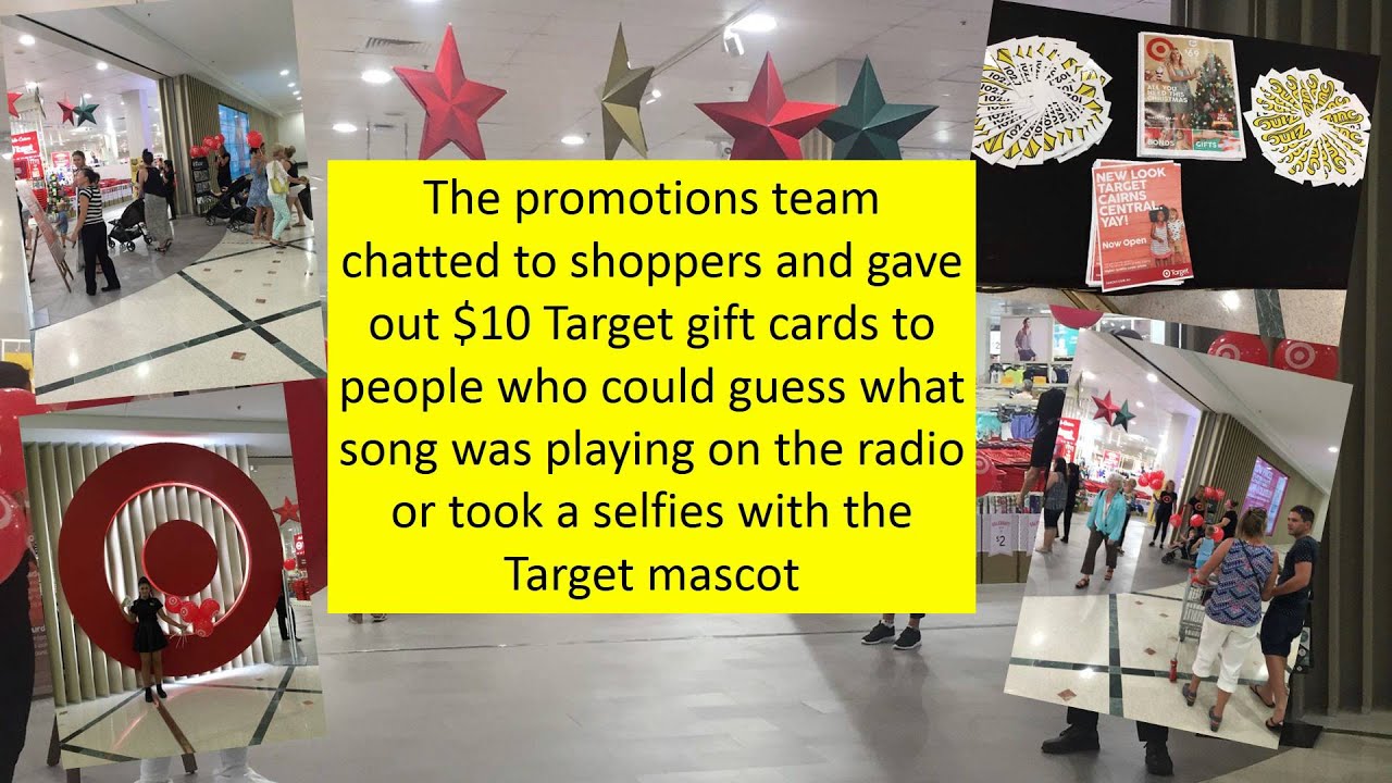 Target Cairns Central Shout Out On Zinc FM - YouTube