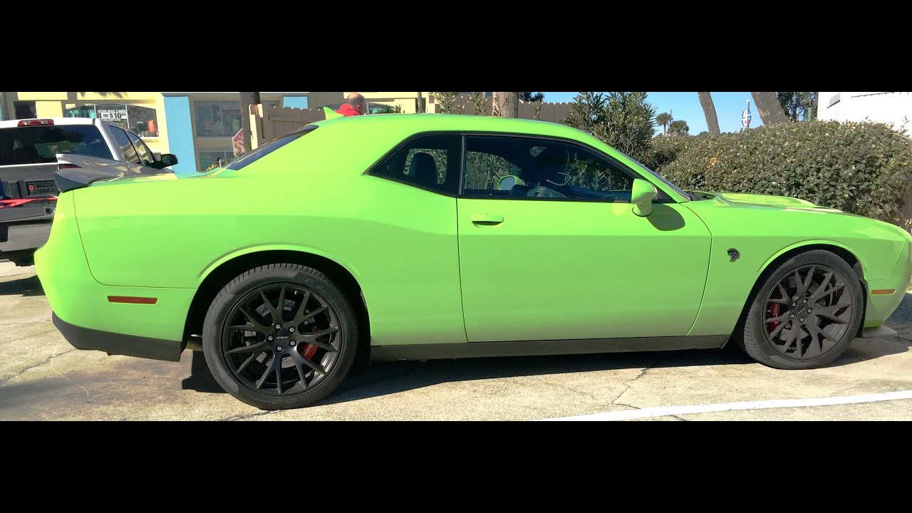 2015 HELLCAT Dodge Challenger SRT - Exhaust Blast Walkaround at Big ...