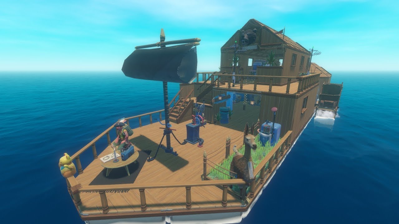 my first raft game ever - YouTube