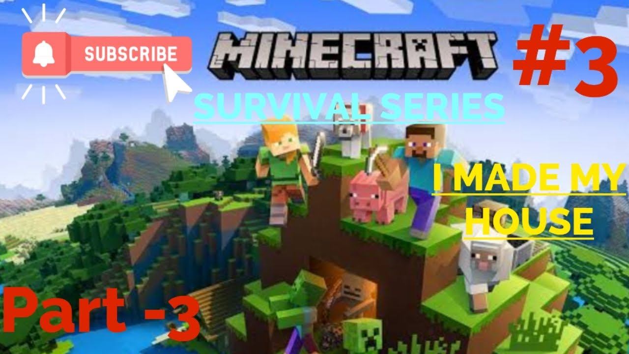@ Gaming Master playing Minecraft and iI MADE MY HOUSE. Part-3 # Gaming ...