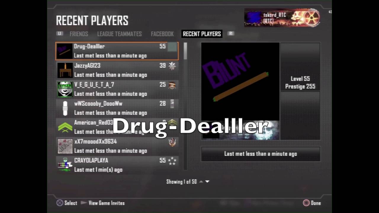 Best/Worst Online Gamertags #4! | MrDubYaBush, Drug-Dealller - YouTube
