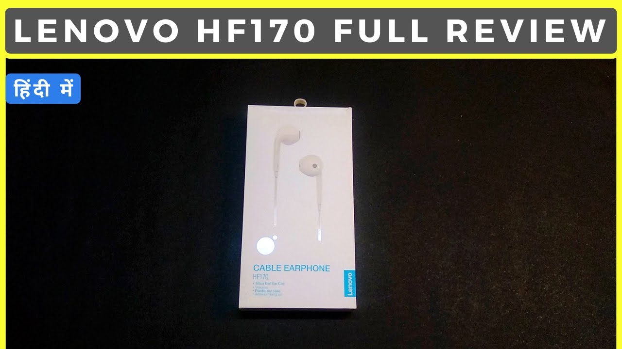 lenovo hf170 review|Lenovo HF170 Wired Headset Best Price in India 2021 ...