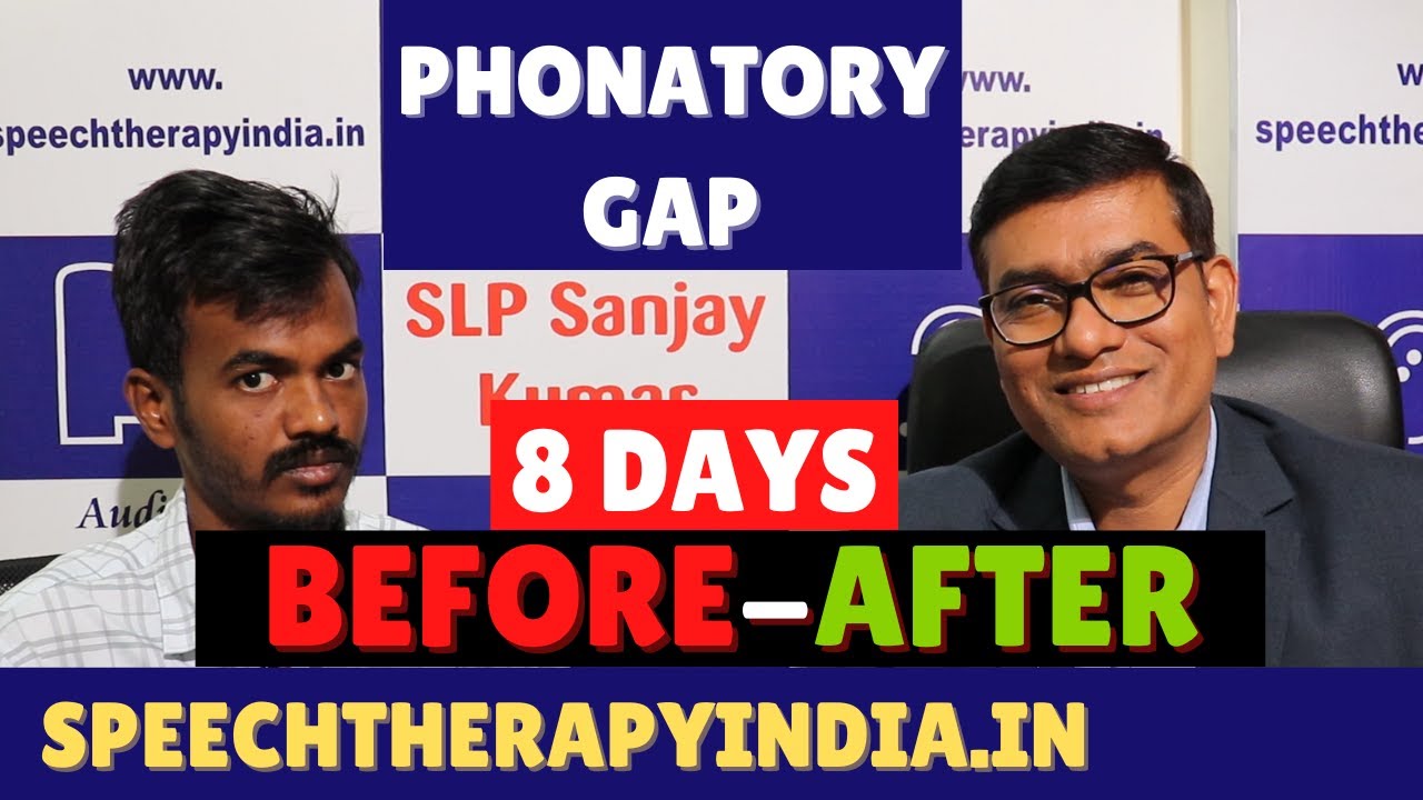 Pre-Post | Phonatory Gap | Exercise | Voice Therapy | 8 Days | By SLP ...