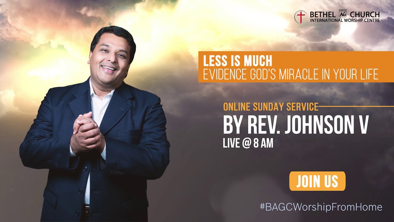 ONLINE SUNDAY SERVICE BY REV.JOHNSON V. LIVE @ 8 AM - YouTube