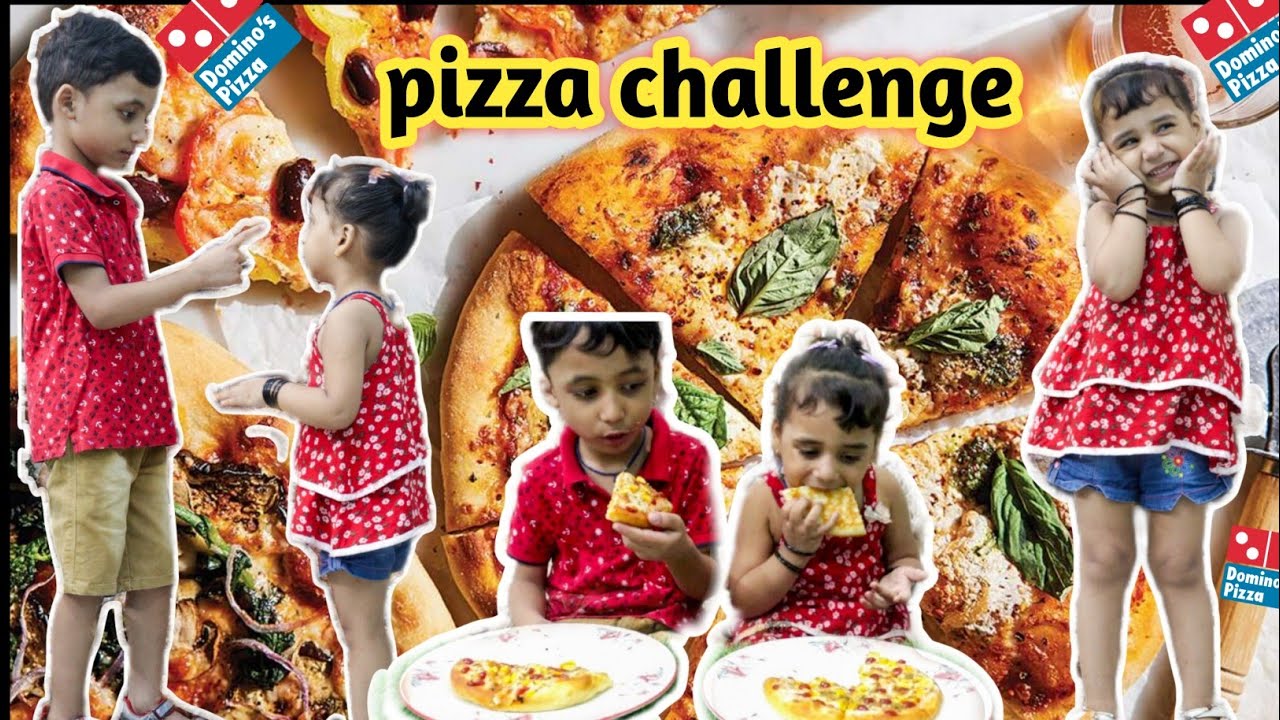 Pizza eating challenge 🍕🥵 | made for fun🥳 | pizza eating in 5 mint | 🍕🥰 ...