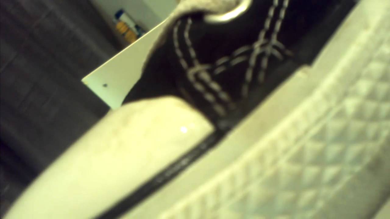 how to clean converse all star shoes - YouTube