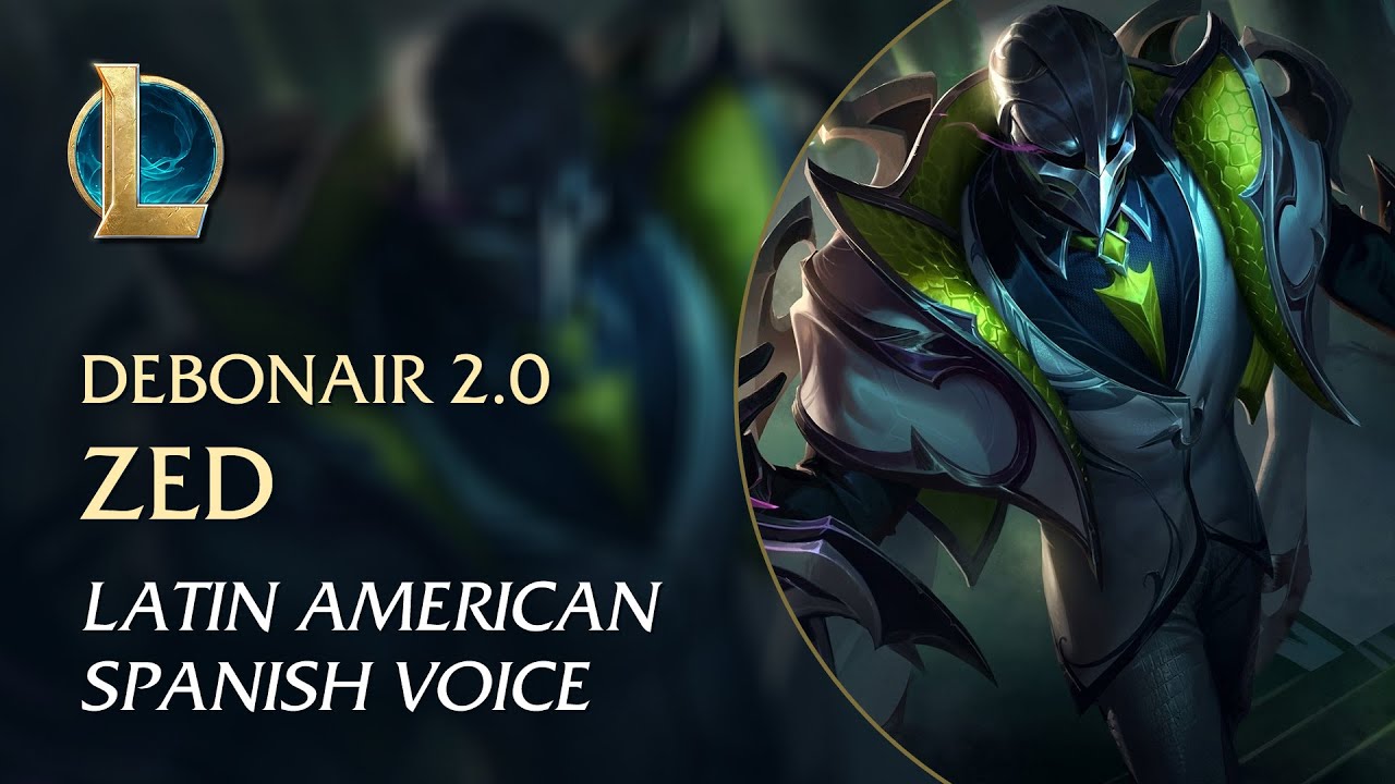 Debonair Zed (Zed Gallardo) — Spanish (Latin American) Voice - YouTube
