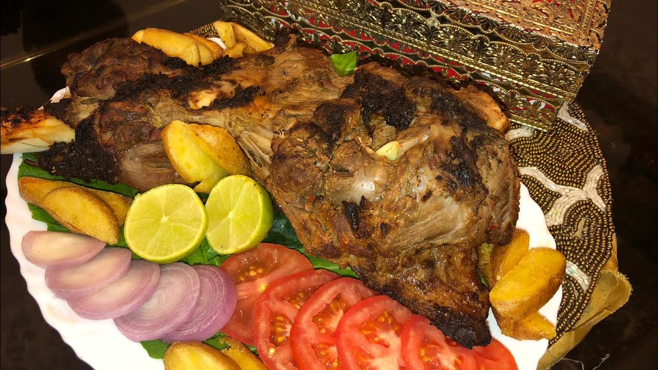 RAAN (lamb leg) Eid ul-Adha special|How to make raan (lamb leg) | Bbq ...