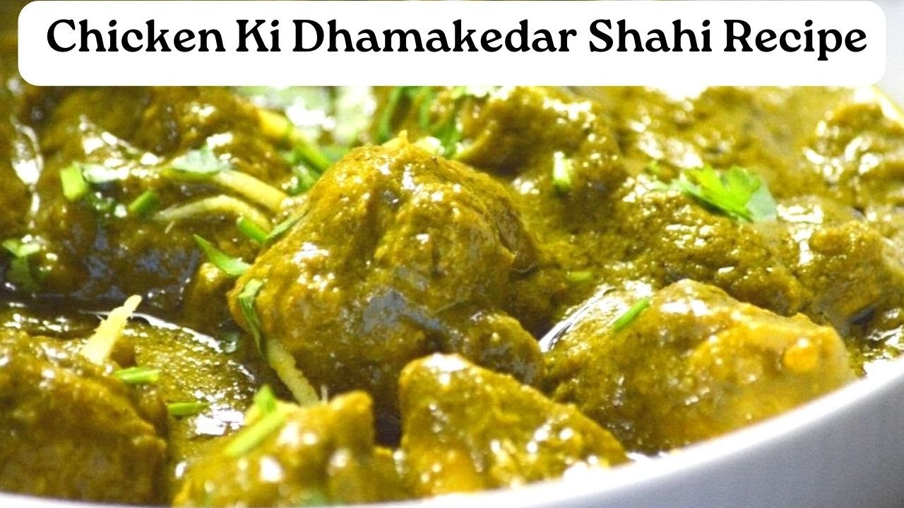 New Green Chicken Recipe | Hariyali Chicken Recipe @shinykakitchen ...