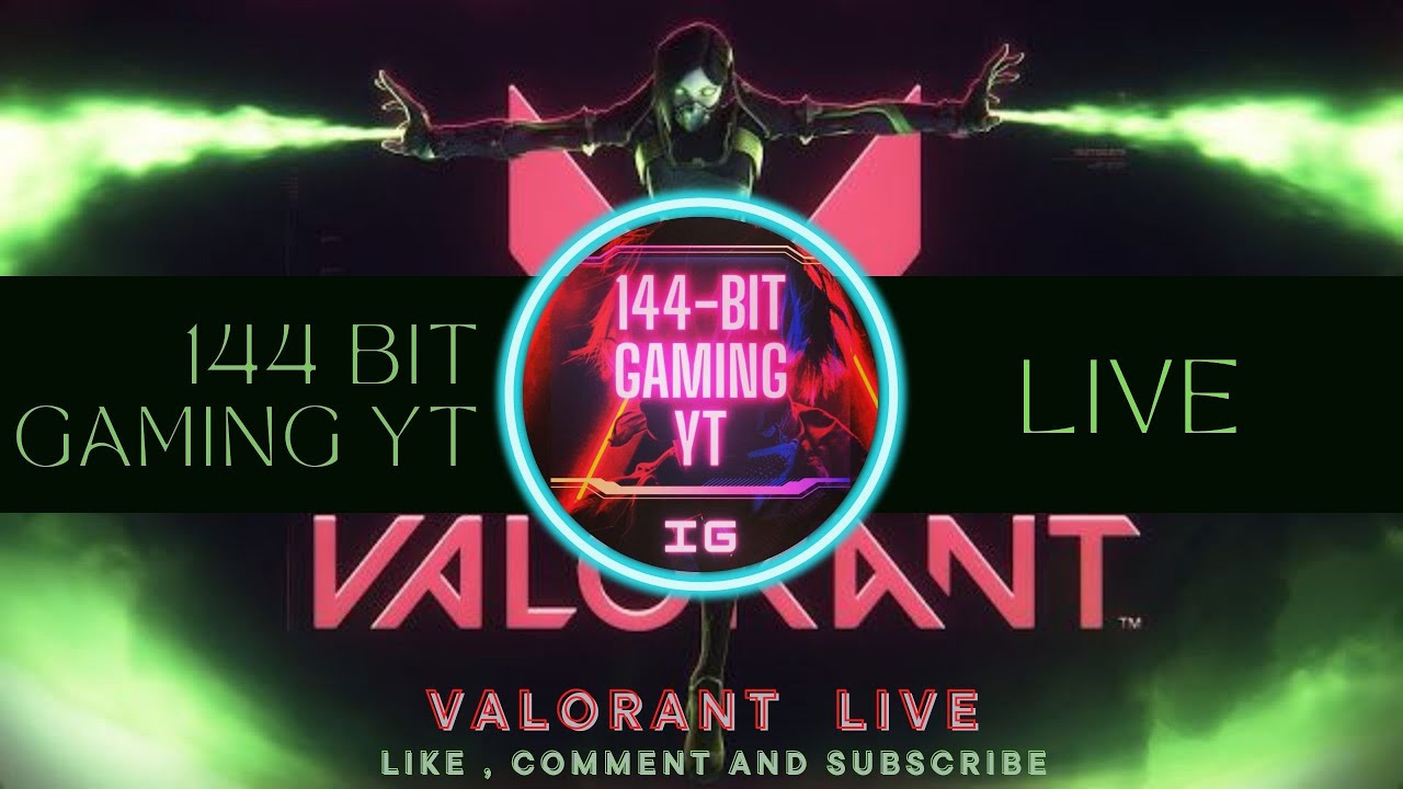 Only Rank Push Today !!144 Bit Gaming Lets Goooo!! #valorantindia # ...