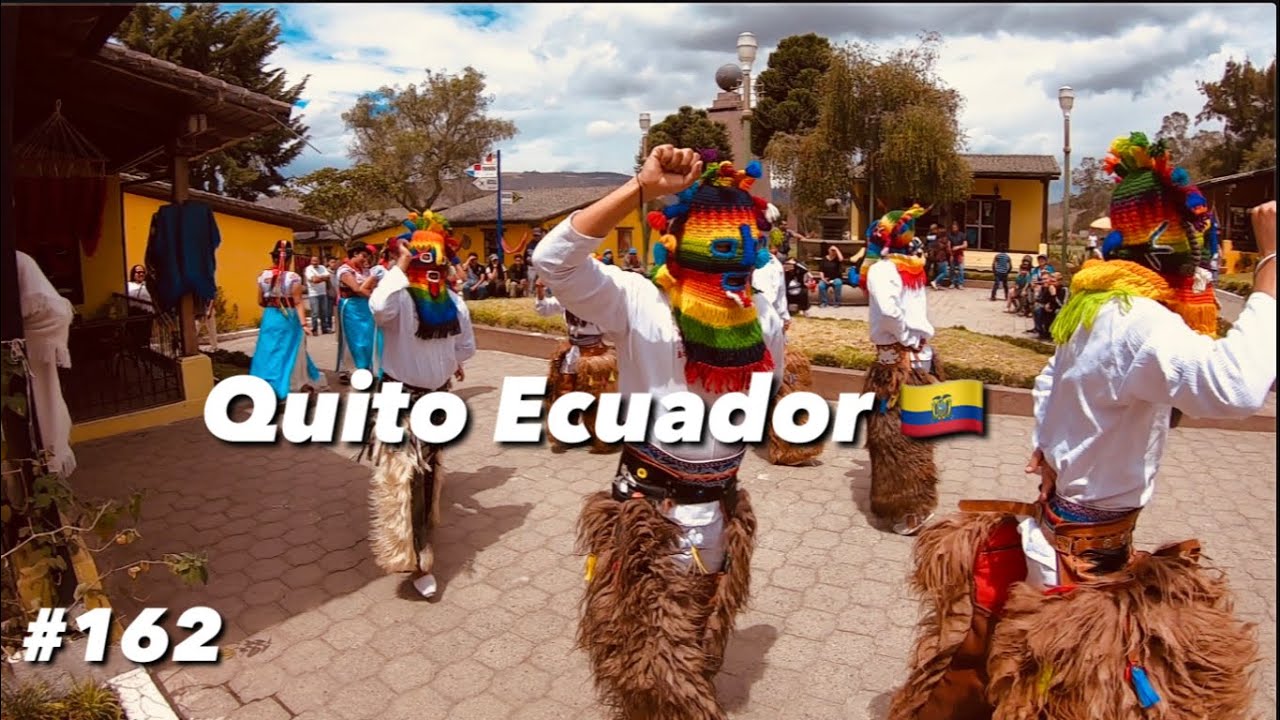 Quito Ecuador Local Traditional Dance Performance | The Middle of the ...