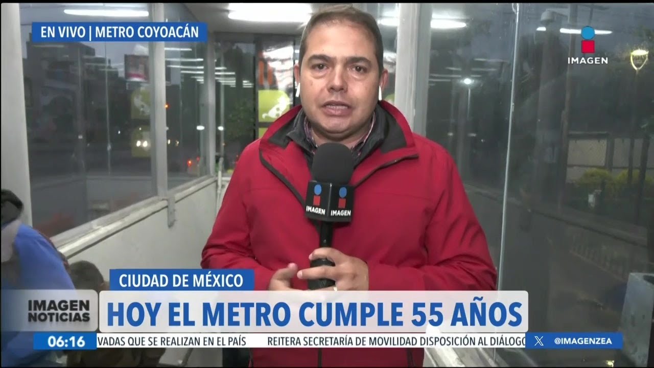 Hoy el Metro de la CDMX cumple 55 años | Noticias con Francisco Zea ...