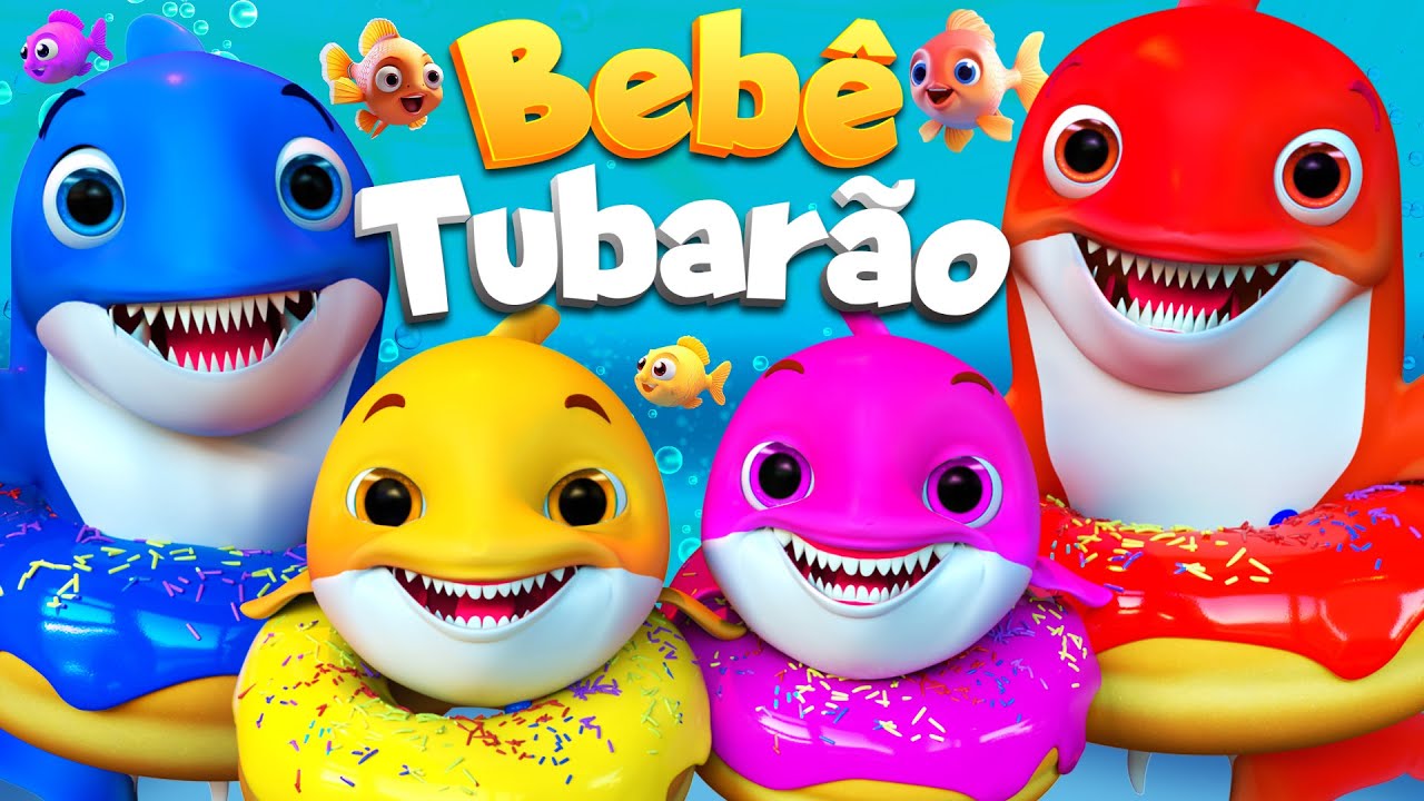 Bebê Tubarão Du Ru Ru 🎶 | + Completo | Baby Panda em Português| Músicas ...