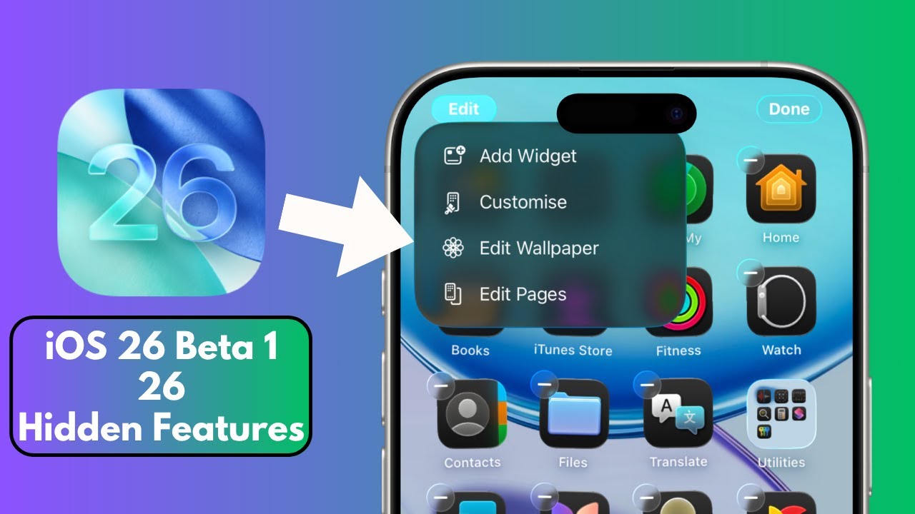 iOS 26 - 26 Hidden Features You Don't Know - YouTube