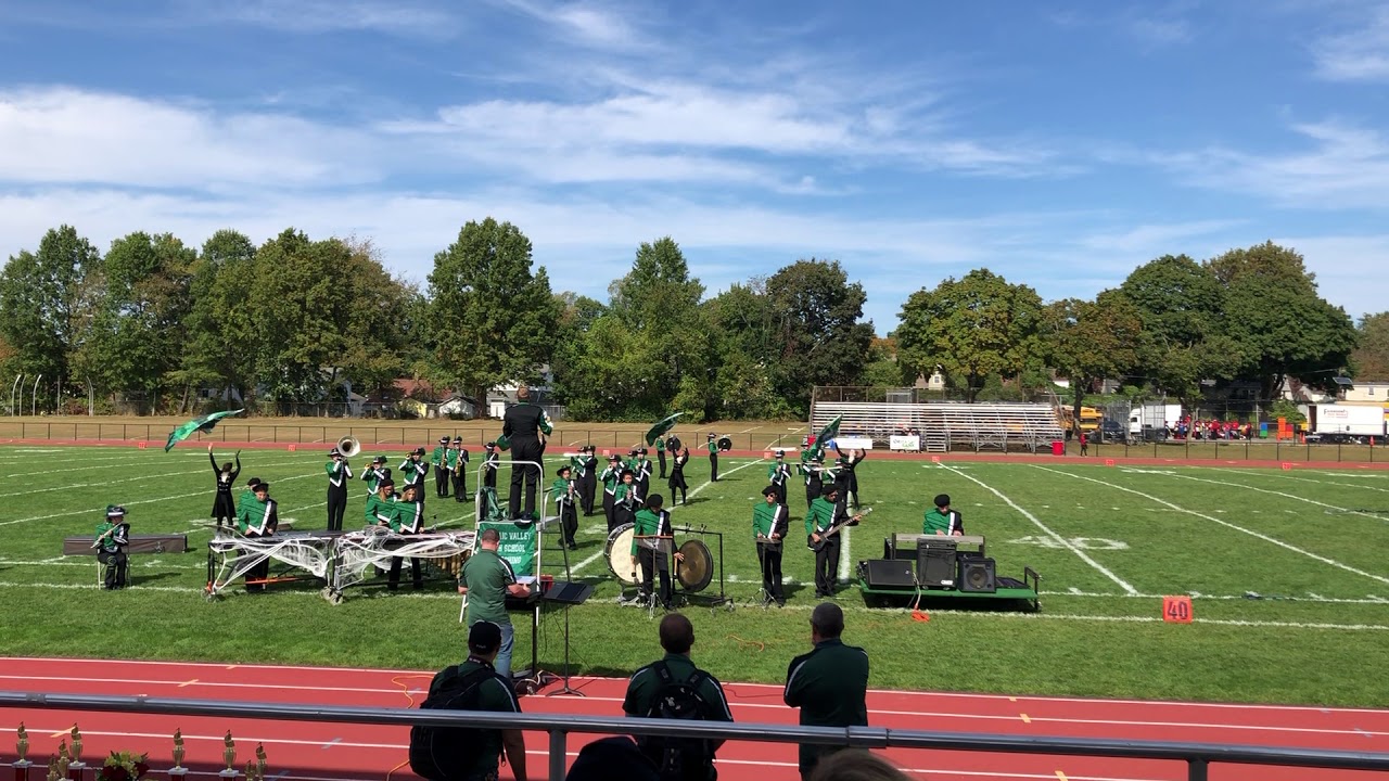 PV Marching Band @Bergenfield Band Competition 10.13.19 - YouTube