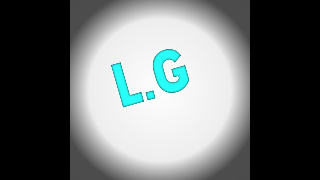 how to create LG Logo on paint - YouTube