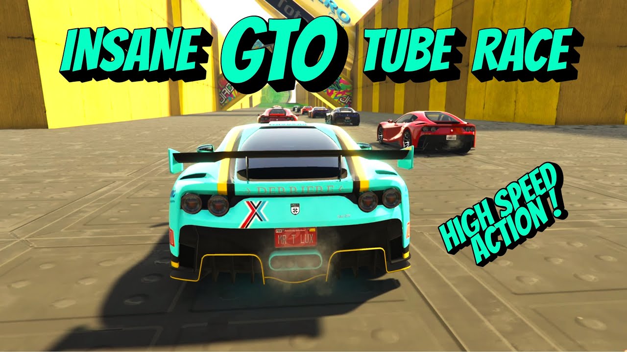 GTA 5 INSANE GTO TUBE RACE 🏎️🚀🔥 - YouTube