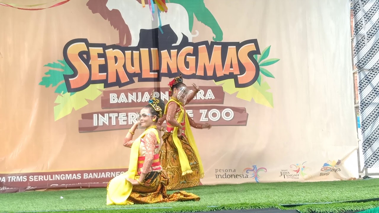 TARI NGERONG. SANGGAR TARI TIARA di TRMS SERULINGMAS BANJARNEGARA - YouTube