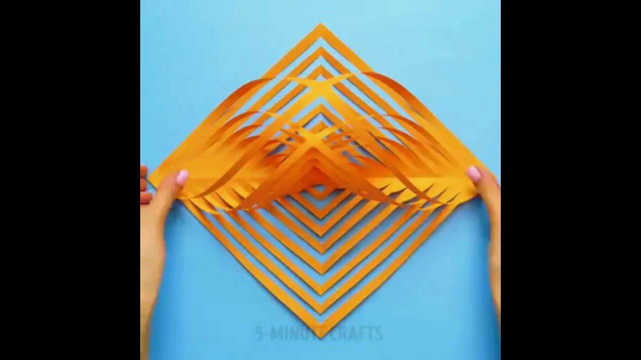 Colored Paper DIY Simple Activity #SHORTS - YouTube