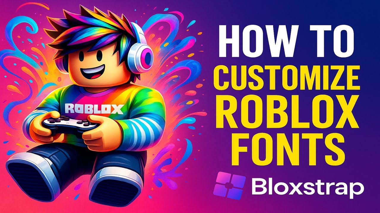 Change Roblox Fonts with Bloxstrap (Easy Guide) - YouTube