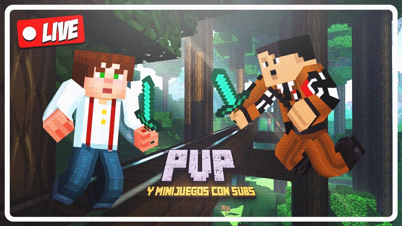 MINECRAFT JAVA jugando con subs PVP y minigames - YouTube