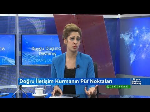 Duygu Düşünce Davranış 17 11 2018