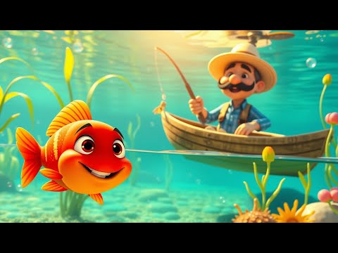 🎣 Kırmızı Balık Şarkısı 🐟 | Eğlenceli Çocuk Şarkıları ve Animasyon | 3D Kids Song