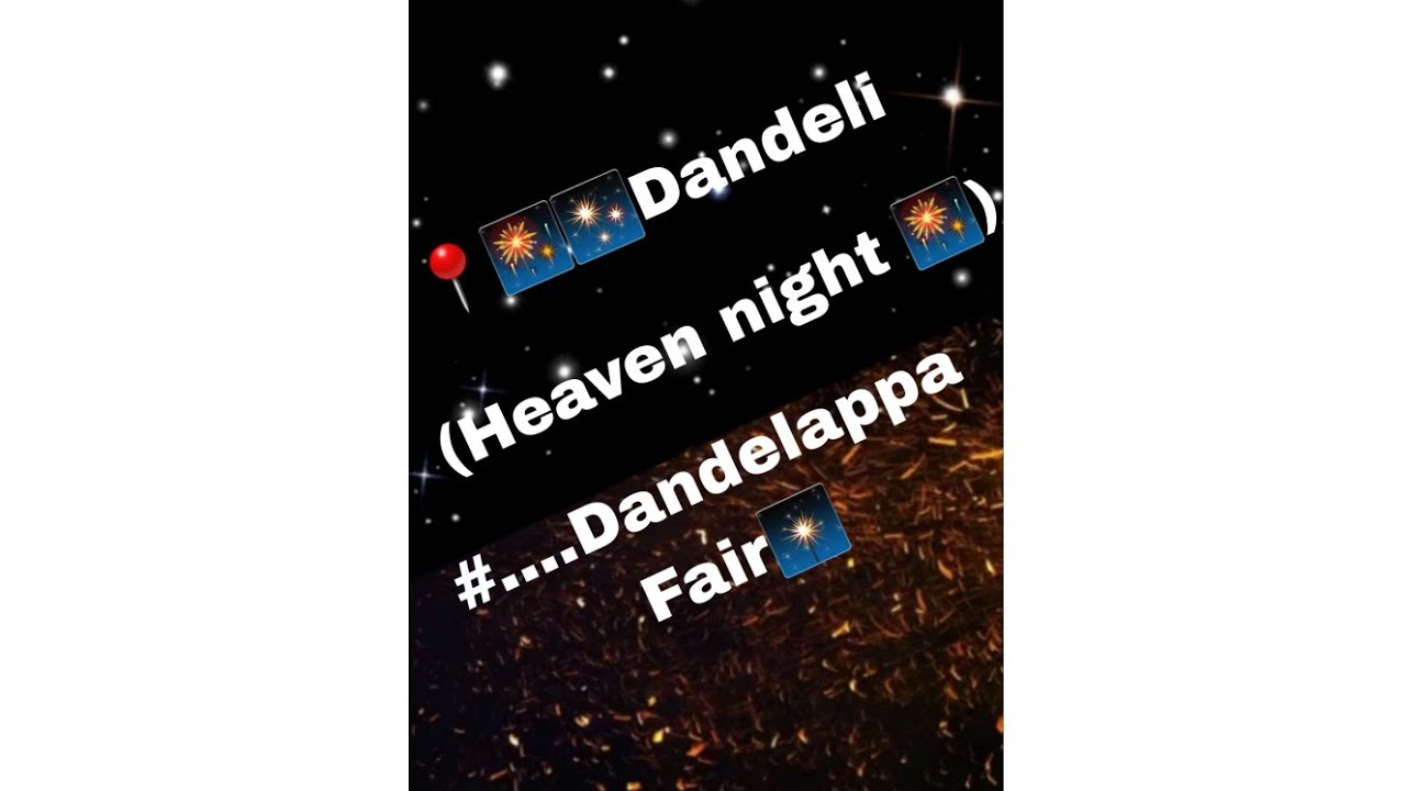 Must visit dandelappa fair in Navratri 🎆 🎇#...Ravan Dahana (Heaven ...