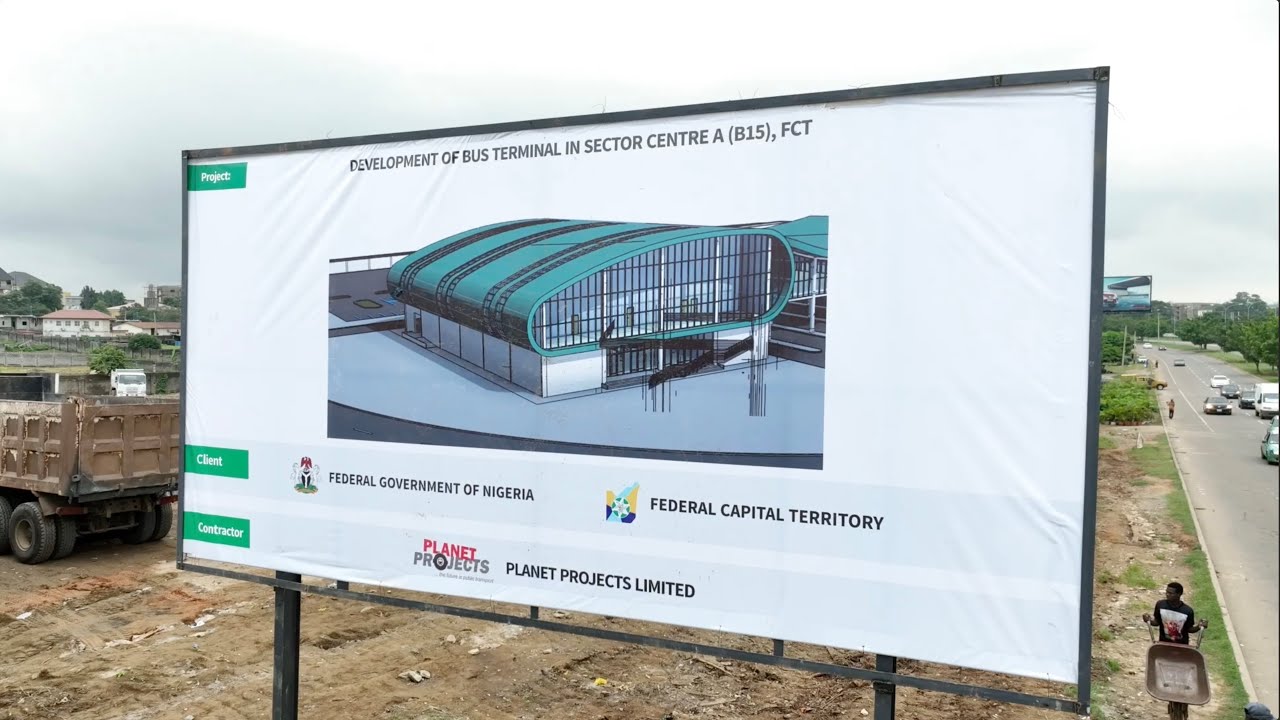 KUGBO MODERN BUS TERMINAL OFFICIALLY UNVEILS BYFCT MINISTER AND THE ...