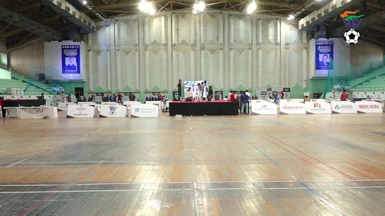 37th Sub Junior Handball National Championship at Saroornagar Indoor ...