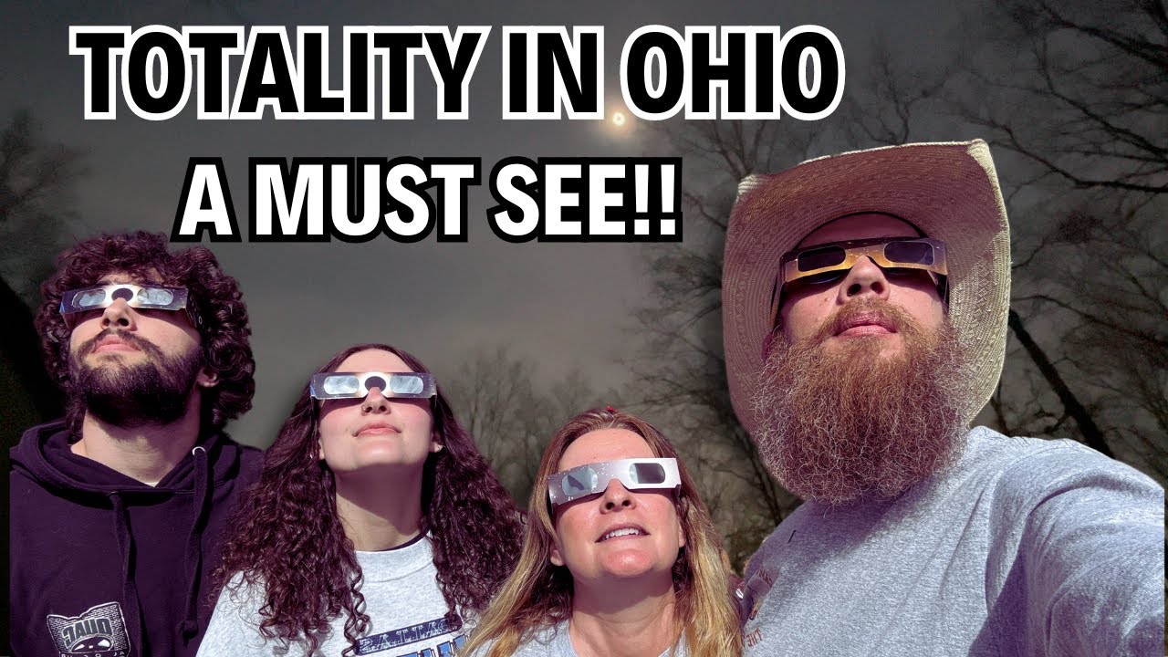 Total Solar Eclipse 2024 at Indian Lake, Ohio 🌑 - YouTube