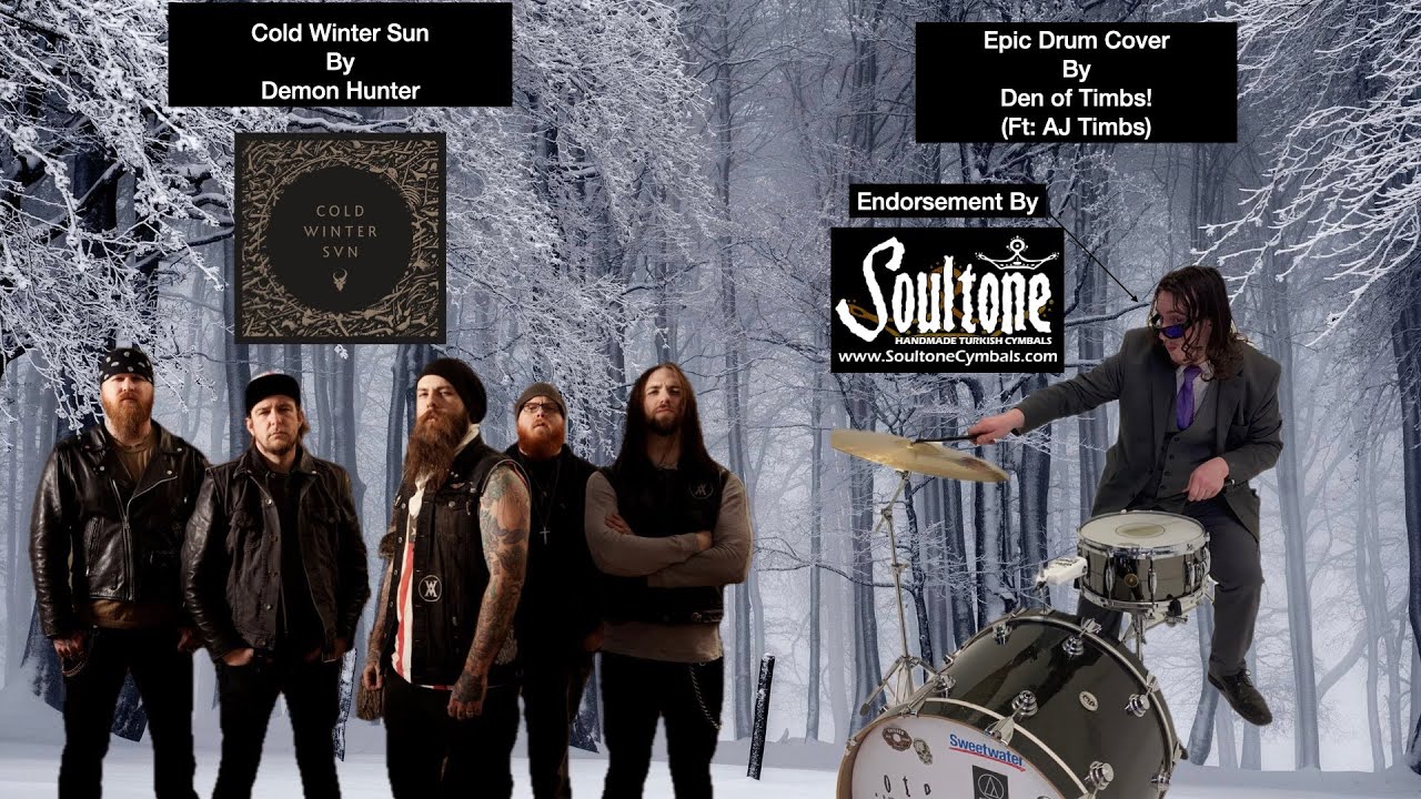 Cold Winter Sun Drum Cover By @TheDenOfTimbsStudios! - YouTube