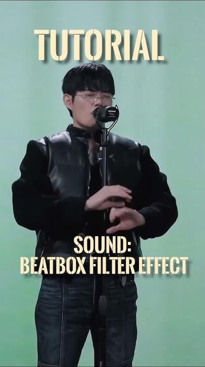 FILTER EFFECT 🤓 - mini beatbox tutorial (Wing - DOPAMINE Analysis) - YouTube