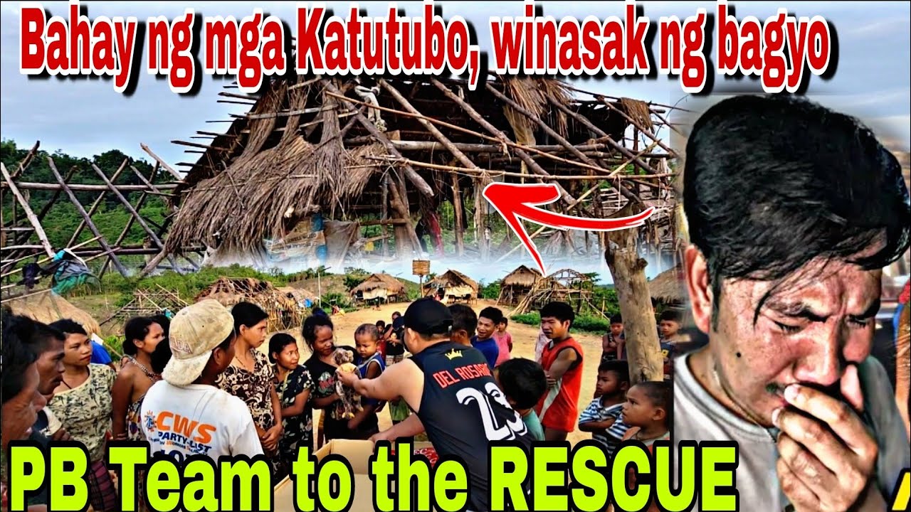 Bahay ng mga katutubo, winasak ng bagyo | PB Team to the RESCUE # ...