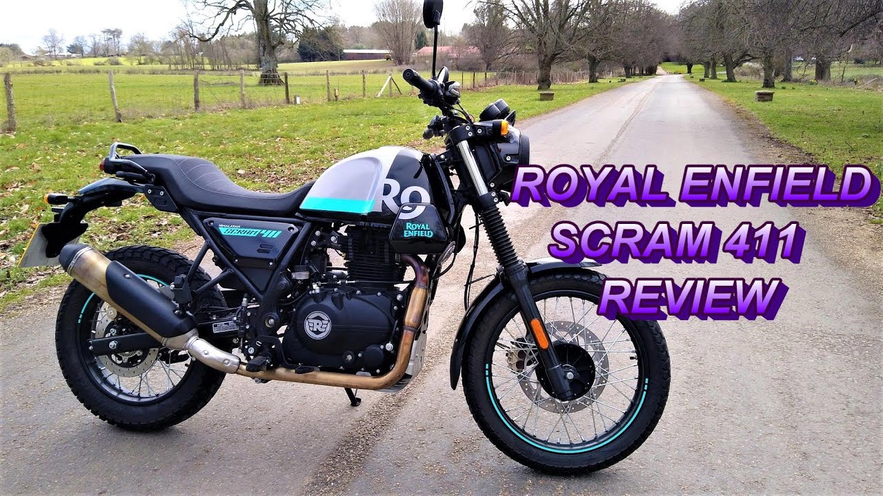 ROYAL ENFIELD SCRAM 411 REVIEW ★ - YouTube