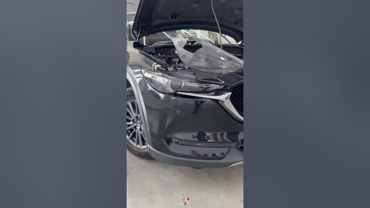 MAZDA CX5 2020🚗 | HEADLAMP COVER LENS REPLACE - YouTube