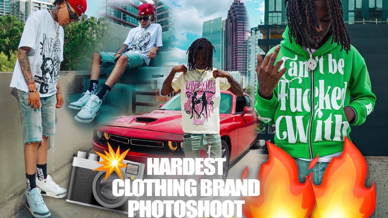 I DID THE HARDEST CLOTHING BRAND PHOTOSHOOT EVER!! - YouTube