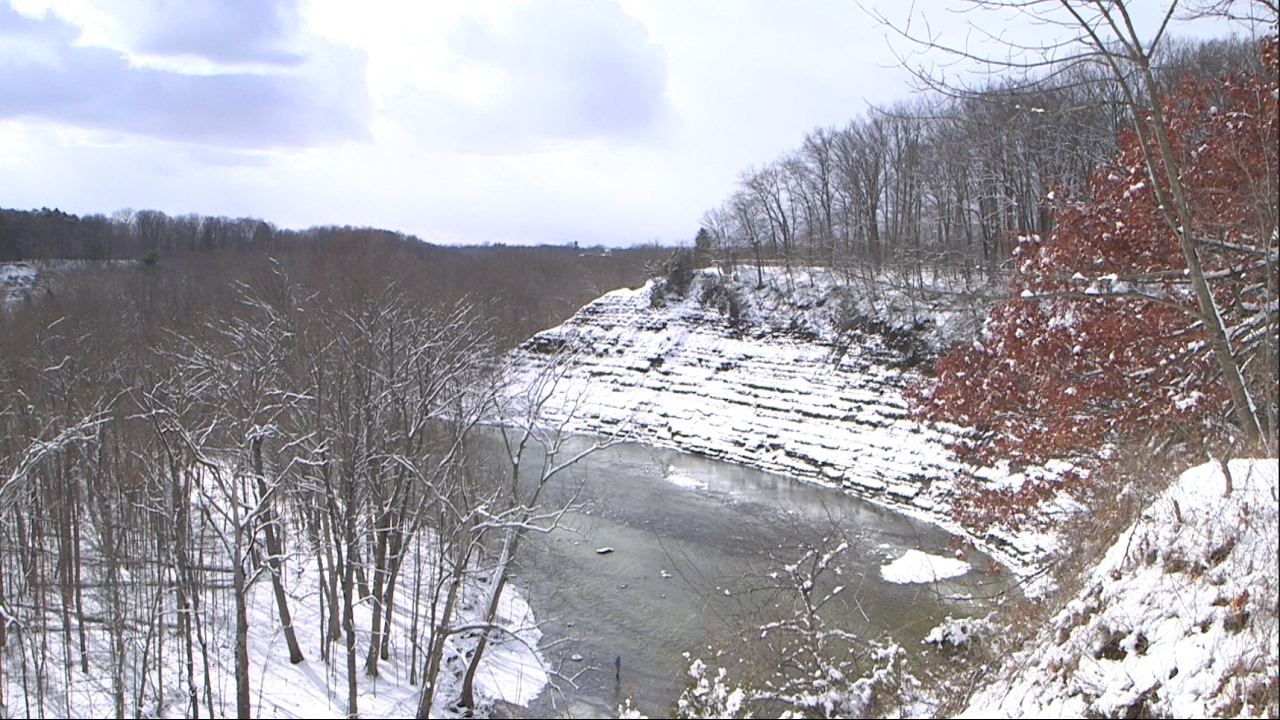 The Beauty of Snow in the Cleveland Metroparks - YouTube