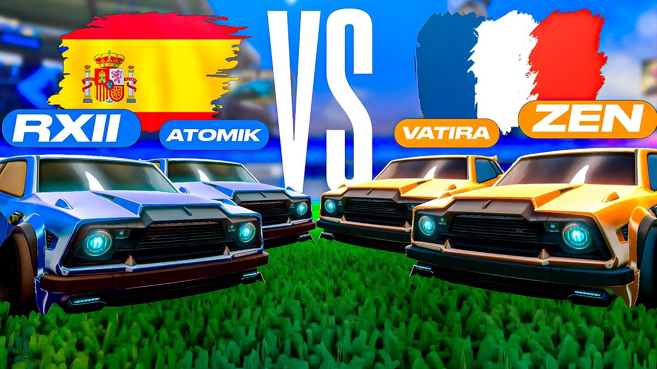 🏆 ASÍ es un ESPAÑA VS FRANCIA en ROCKET LEAGUE 🏆 Rxii - YouTube