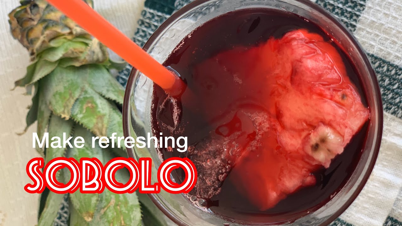 Make Refreshing Sobolo |hibiscus leaves| at home - YouTube